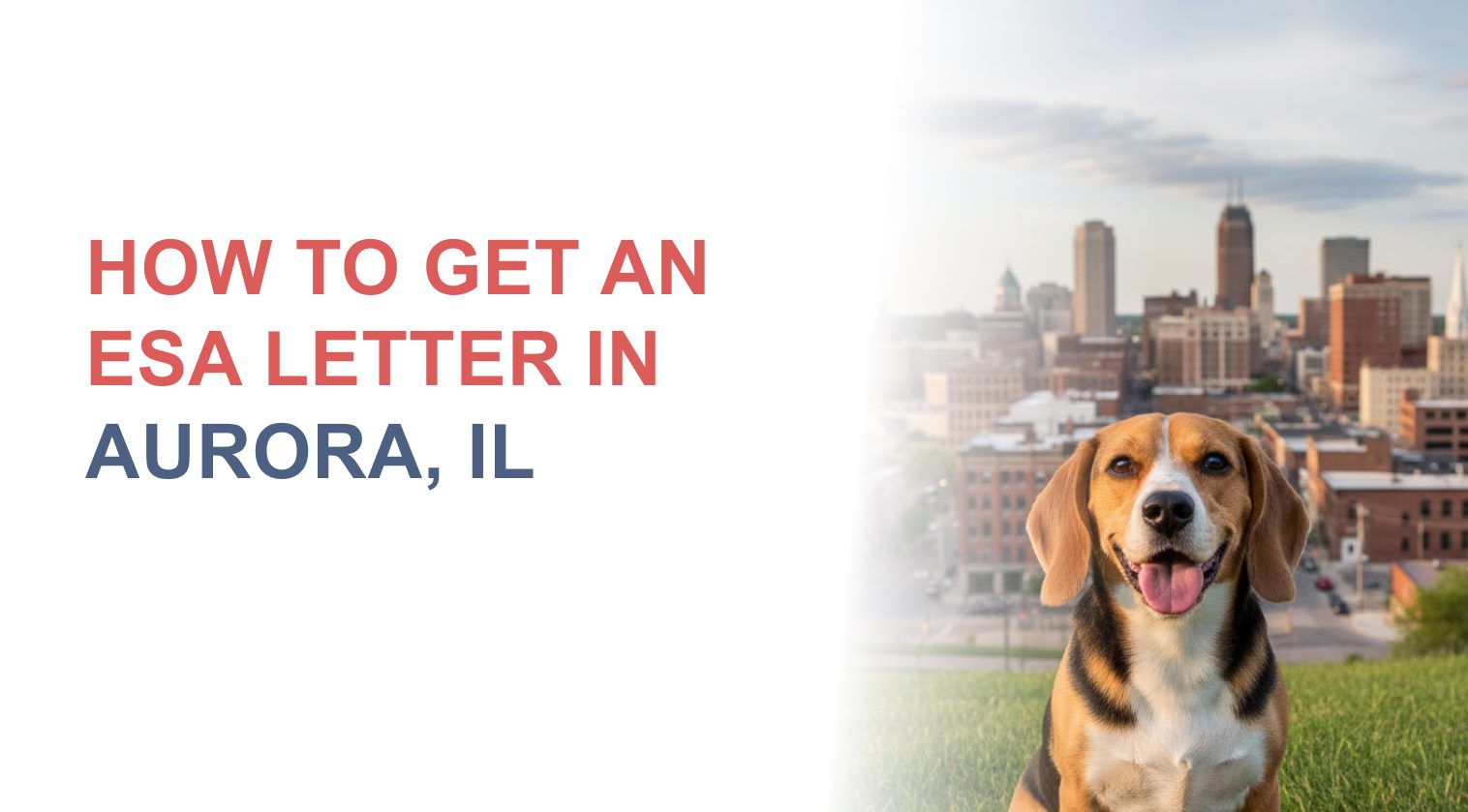 How to Get an Emotional Support Animal (ESA) Letter in Aurora, IL